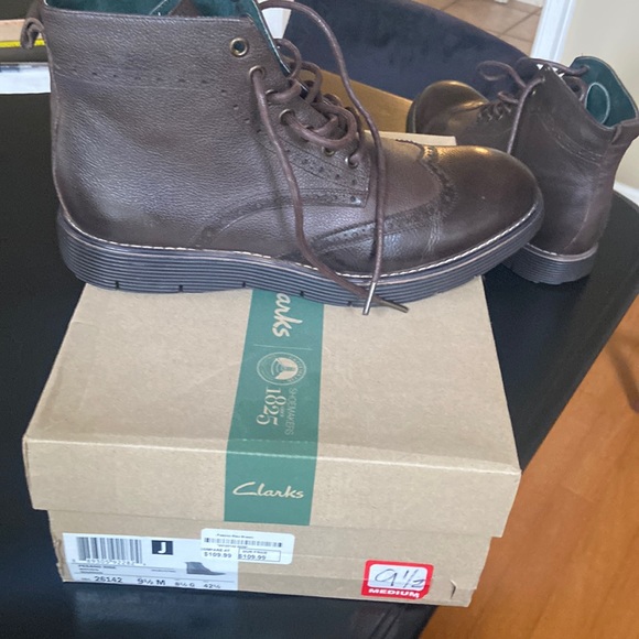 Clarks | Shoes | Brand New With Tag And Box Mens Clarks Boots 95 M ...